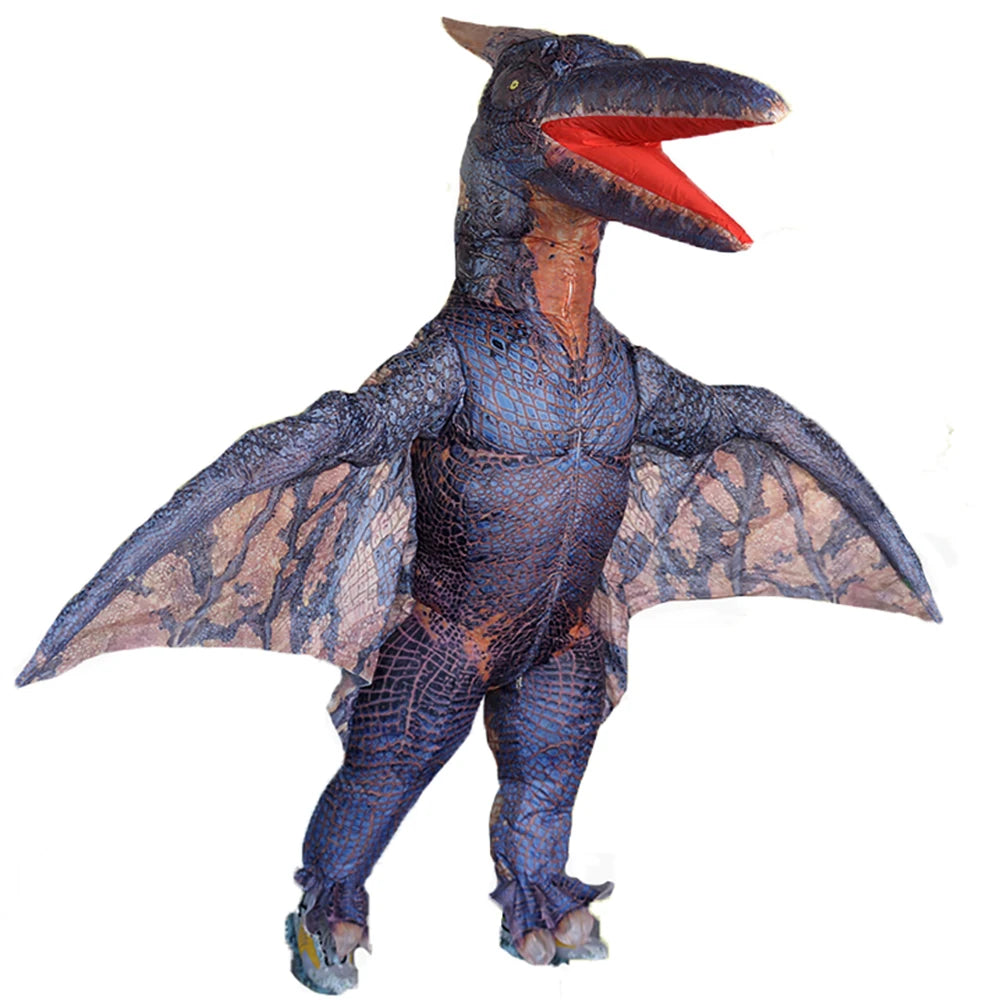 Adult Pterosa Dinosaur Inflatable Costume Halloween Cosplay Pterosaur ...
