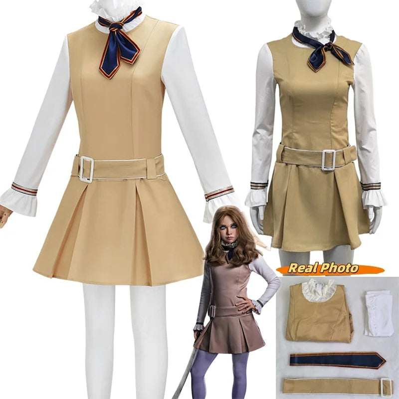 M3GAN 2.0 Megan Cosplay Costume Dress Girls Women Megan Costume Popula ...