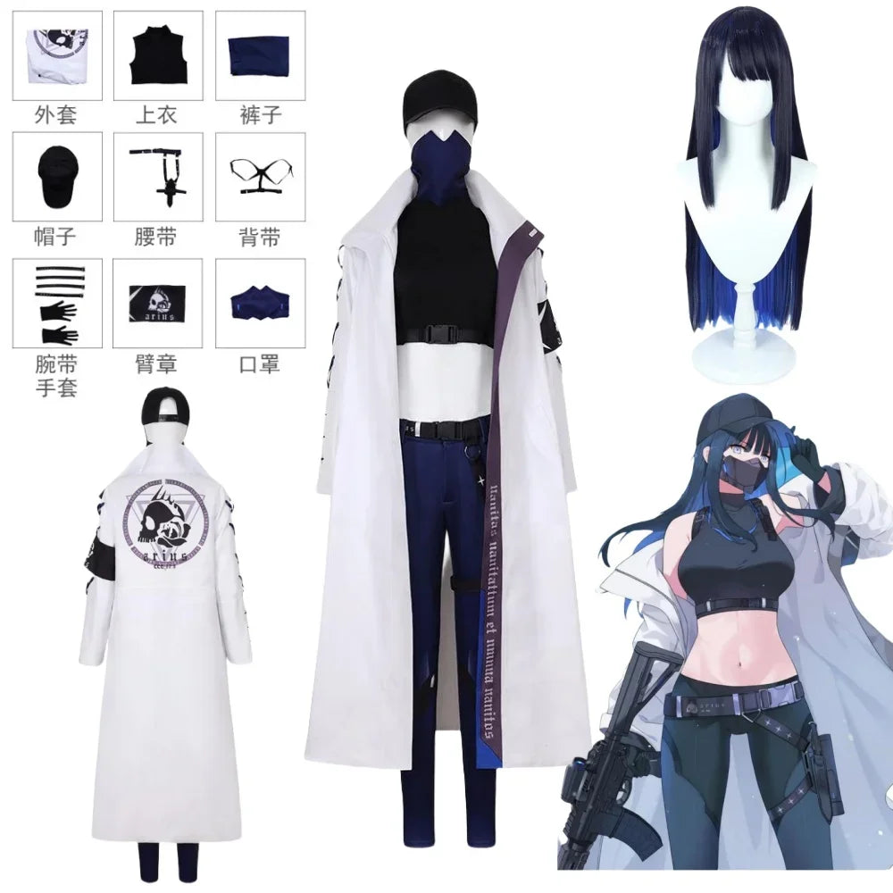 Game Blue Archiveve Jomaeae Saoriri Cosplay Costume Wig Project MXs Co ...