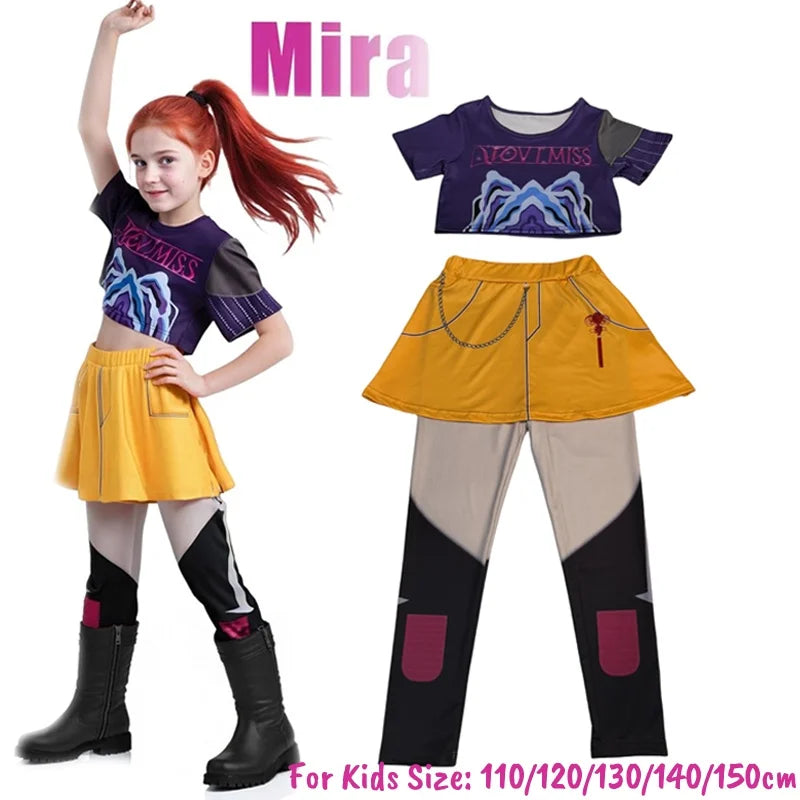 KPopop Demon cosplay Hunters Rumimi Mirara Zoeyey Role Playing Costume ...