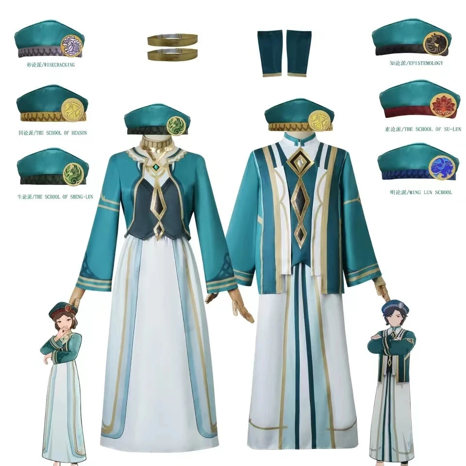 Anime Sumeruru Akademiyaya Cosplay Costumes Genshing and Impacts Darsh ...