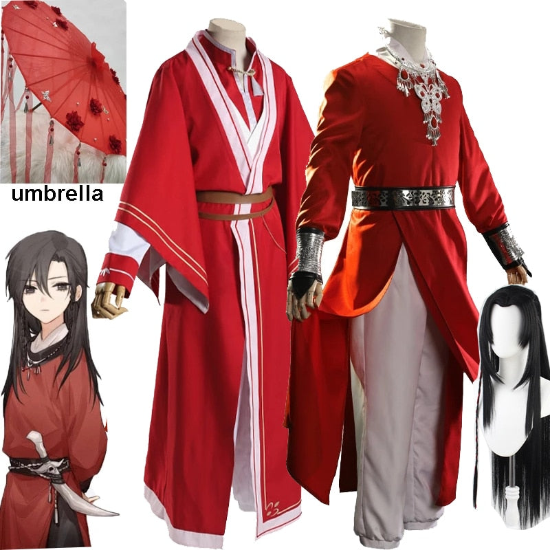 Tian Guan Ci Fu Cosplay Xie Lian Hua Cheng Heaven Official Cosplay Cos ...
