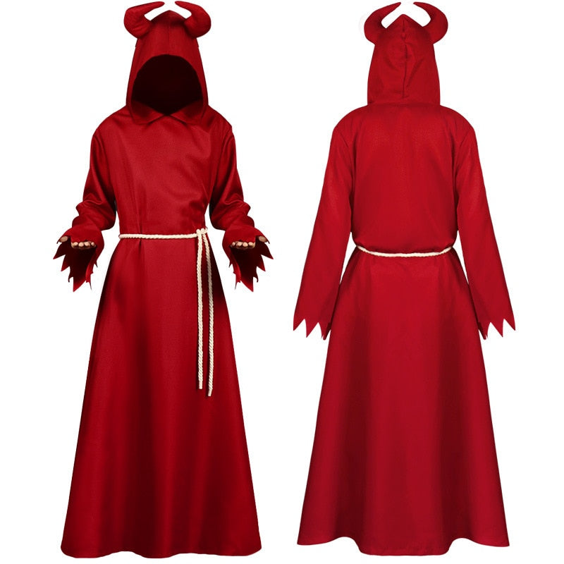 Mens Reds Devilil Halloween Costume Male Devils Lordrd Costume Adult S ...