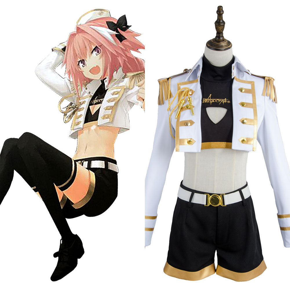 Fate Apocryphaha Cosplay FA Riderer Astolfofo Cosplay Costume ...