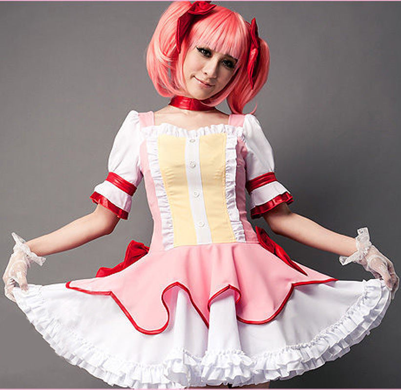 Puellala Magigi Madokaka Magicaca Cosplay Girl Halloween Kanameme Mado ...